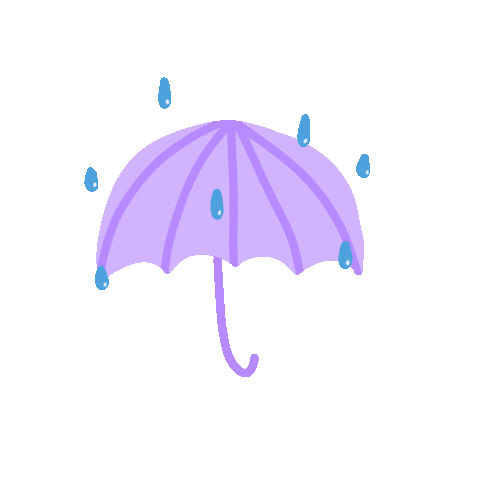 Winter Rain Sticker by *. Kittea’s Cosmos .* for iOS & Android | GIPHY