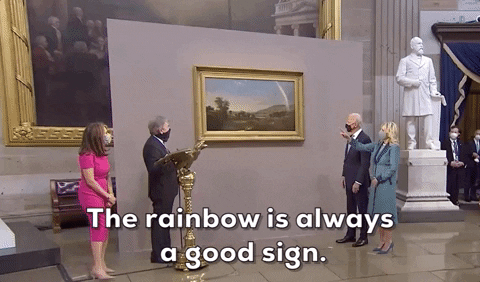 Joe Biden Inauguration GIF by GIPHY News - Find & Share on GIPHY