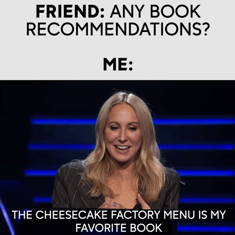Any Book Recommendations GIFs - Get the best GIF on GIPHY