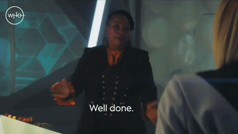 Well Done Lol GIF by Doctor Who - Find & Share on GIPHY