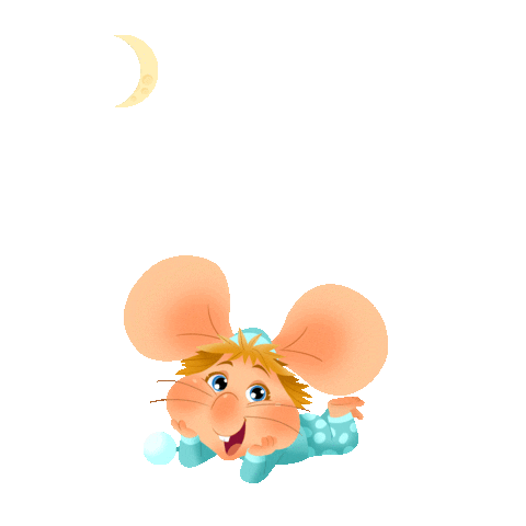 Topo Gigio Sleep Sticker by TopoGigioOfficial for iOS & Android | GIPHY