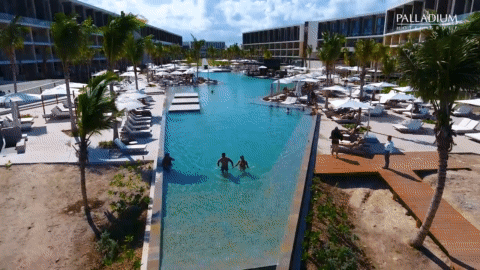 Luxury Hotel Pool GIF by PalladiumHotelGroup - Find & Share on GIPHY
