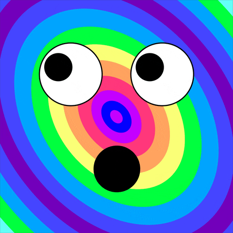 Face Eye Roll GIF by Jen Stark - Find & Share on GIPHY