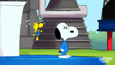 Snoopy in Space by Peanuts | GIPHY