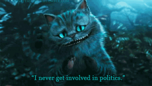 New trending GIF tagged politics alice in wonderland… | Trending Gifs