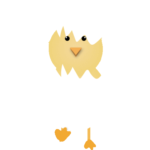 Chicken Egg Easter Sticker for iOS & Android | GIPHY