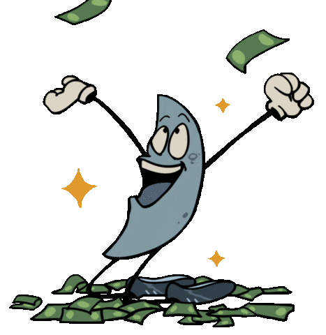 Happy Cash Money Sticker for iOS & Android | GIPHY