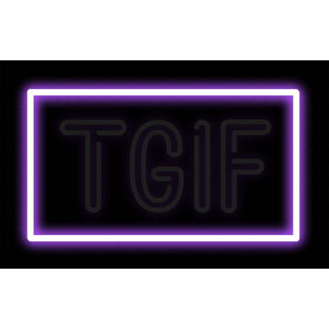 Friday Neon Sticker for iOS & Android | GIPHY