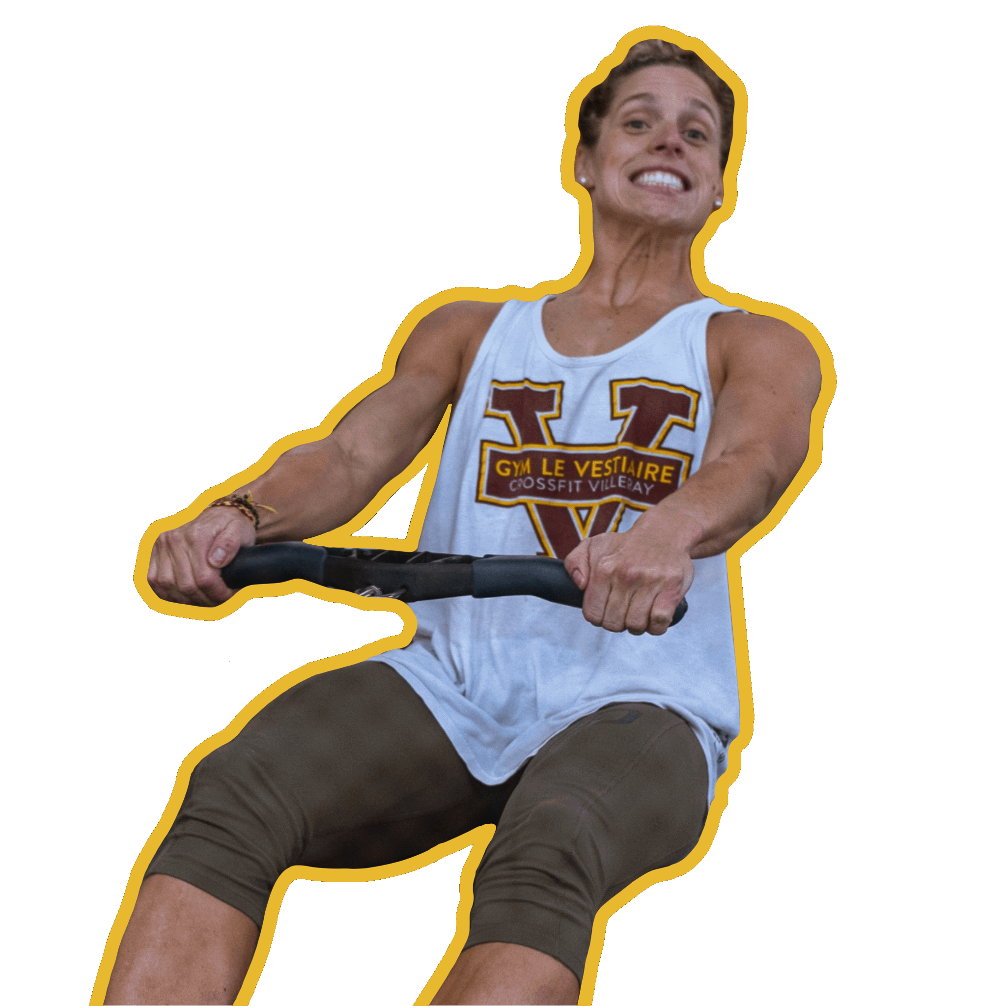 The Flying V Sticker by Gym Le Vestiaire for iOS & Android | GIPHY