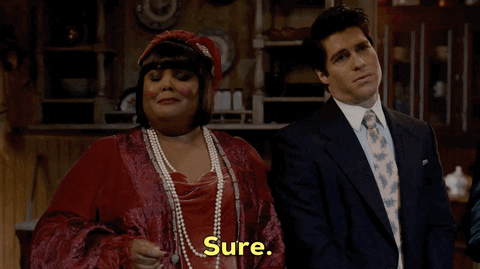 Sure Thing Ok GIF by CBS - Find & Share on GIPHY