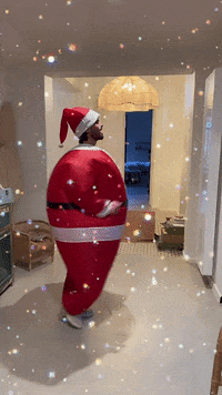 Funny Santa Gif