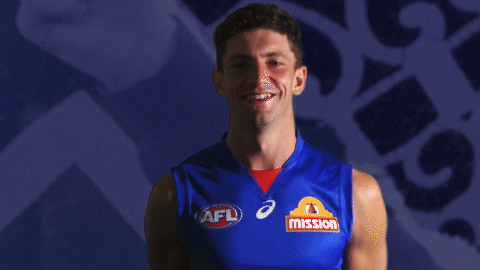 Aussie Rules Football Sport GIF by Western Bulldogs - Find & Share on GIPHY
