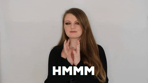 Hmmm Gezicht Gif Funny Face Gif