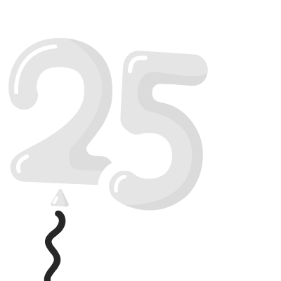 25 Years Sticker by Vitacost for iOS & Android | GIPHY