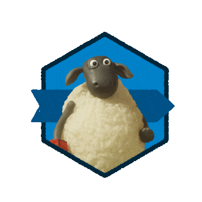 Go Shaun The Sheep Sticker by Aardman Animations for iOS & Android | GIPHY