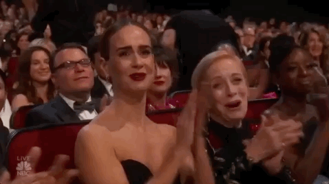 Sarah Paulson Emmys 2018 GIF by Emmys - Find & Share on GIPHY