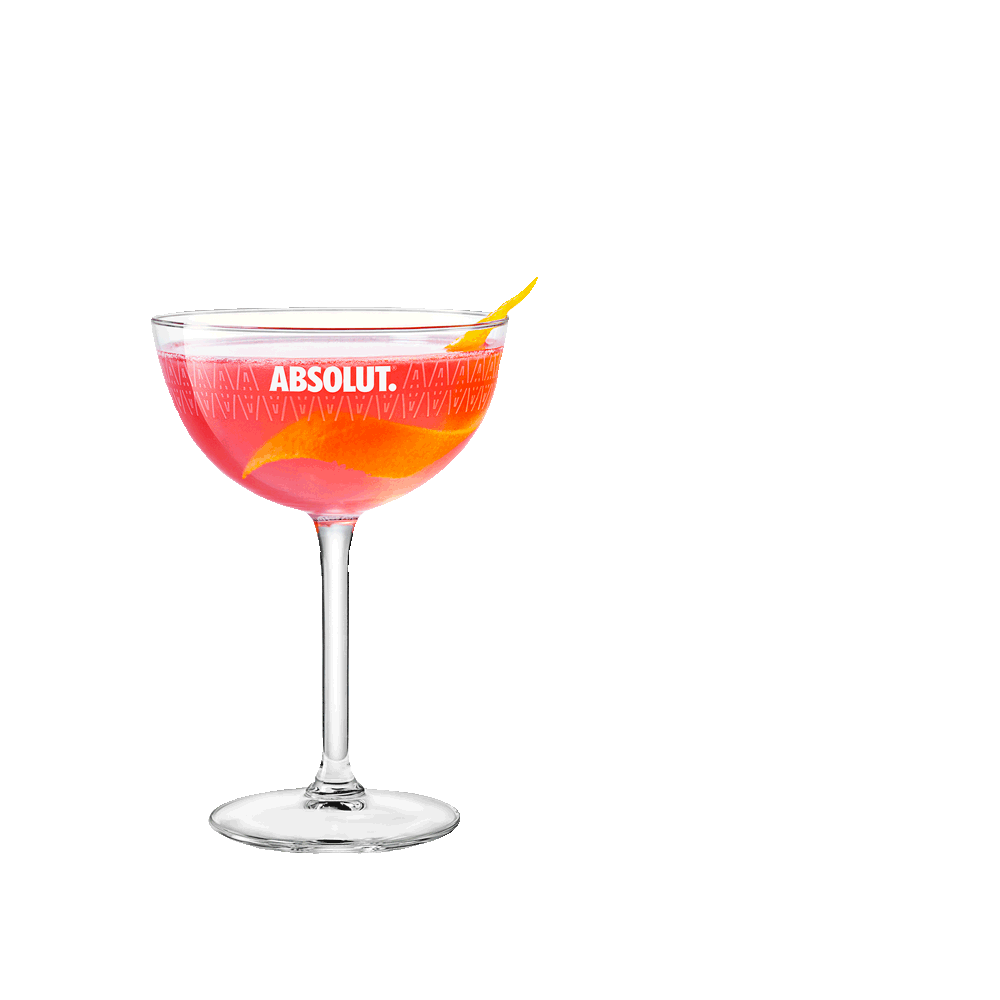 Happy Hour Love Sticker by Absolut Vodka for iOS & Android | GIPHY