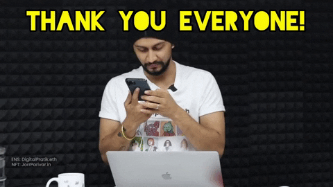 Thanks Thank You GIF by Digital Pratik - Find & Share on GIPHY