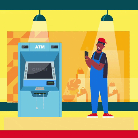 Atm Sendmoney GIF by ikeja - Find & Share on GIPHY