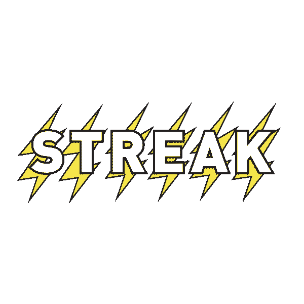 Sc Streak Sticker by Martina Martian for iOS & Android | GIPHY