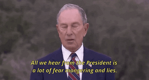 Michael Bloomberg GIF - Find & Share on GIPHY