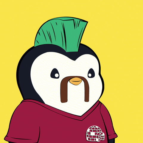 Screaming Turn It Up GIF by Pudgy Penguins - Find & Share on GIPHY