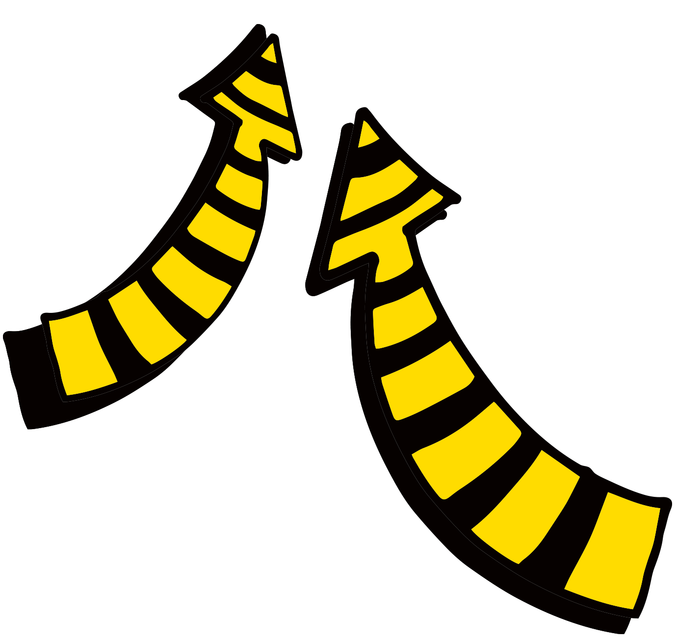 Arrow Point Out Sticker by DENKdifferent for iOS & Android | GIPHY