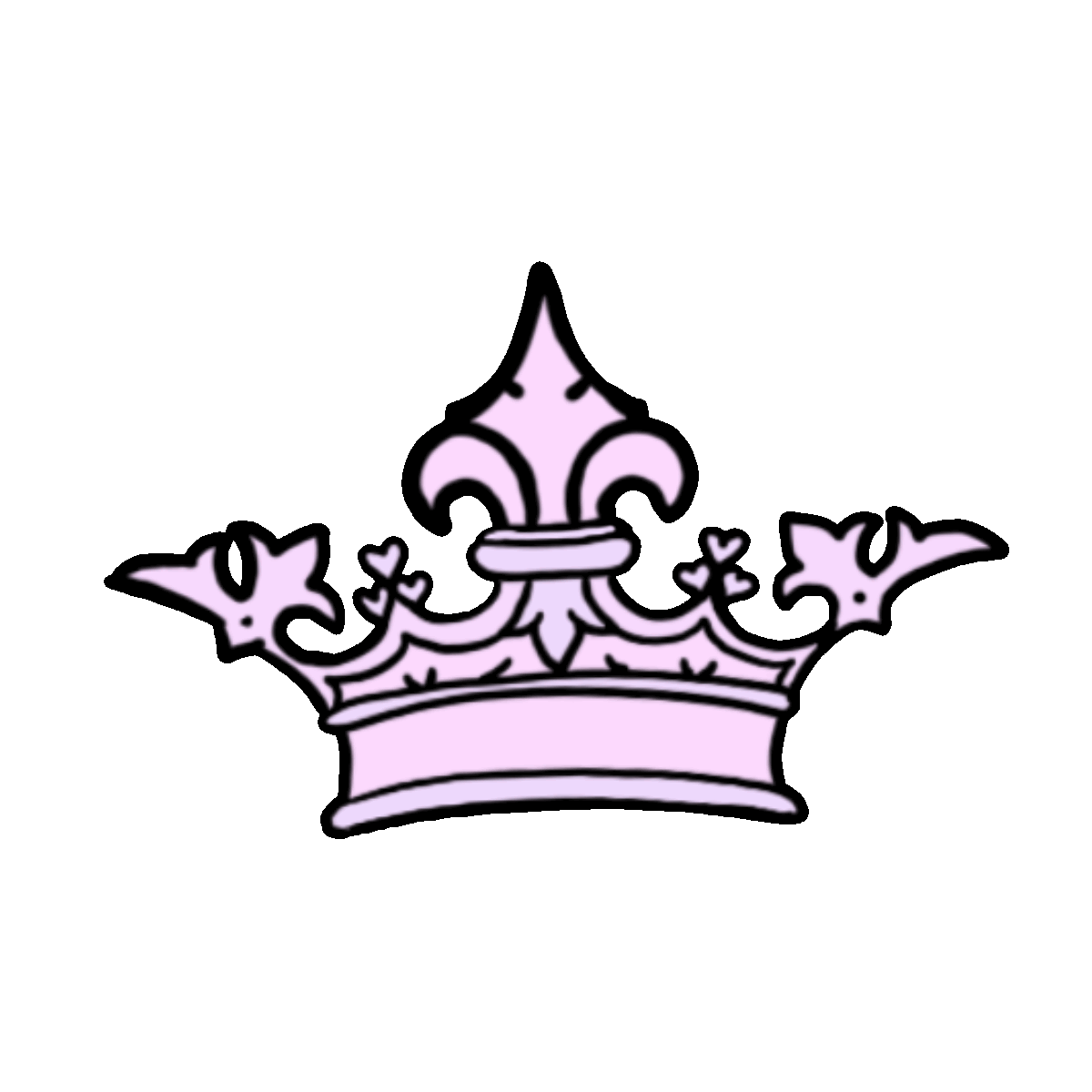 Pink Crown Sticker for iOS & Android | GIPHY