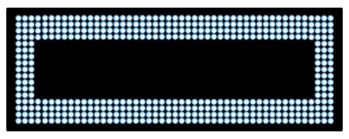 Flashing Lights Border Gif