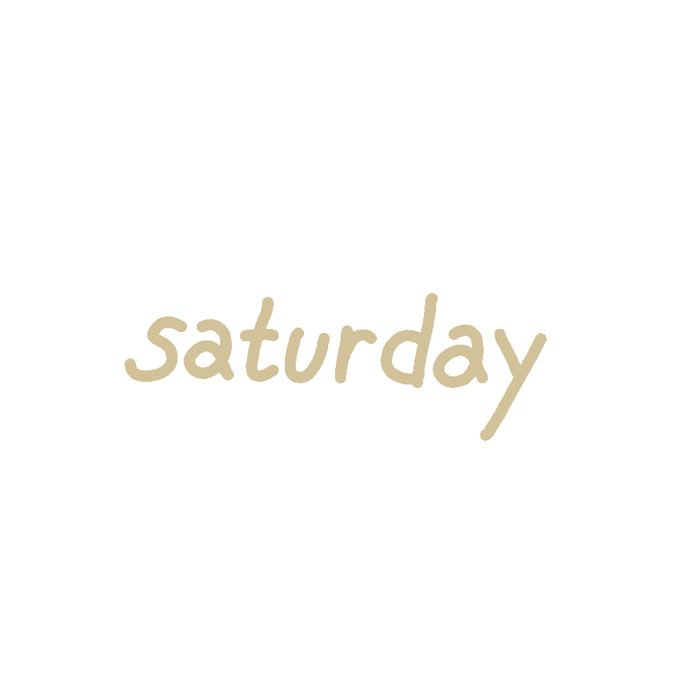 Saturday Sticker by chxrrypie for iOS & Android | GIPHY