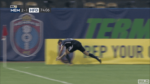 Soccer Sliding GIF by USL - Find & Share on GIPHY