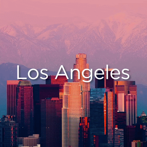 Los Angeles Beach GIF by Virgin Atlantic - Find & Share on GIPHY