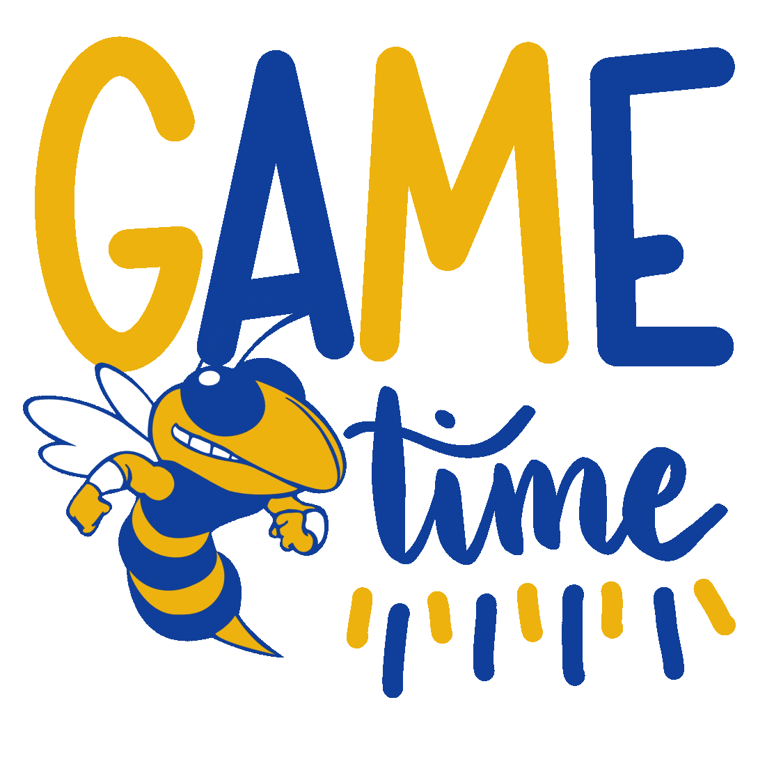 Yellow Jacket Sticker for iOS & Android | GIPHY