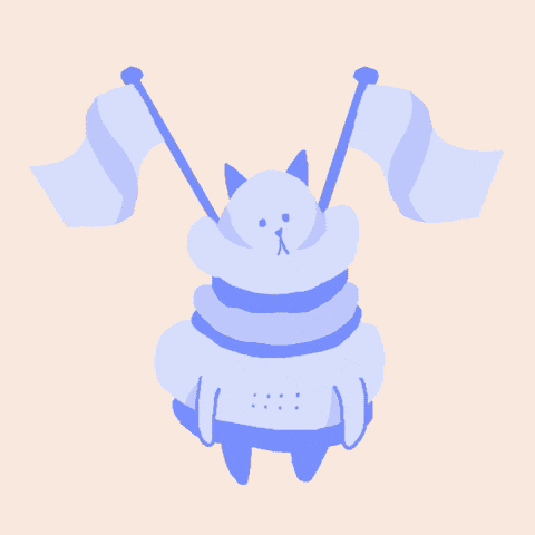 Fat Cat GIF by YIfan - Find & Share on GIPHY