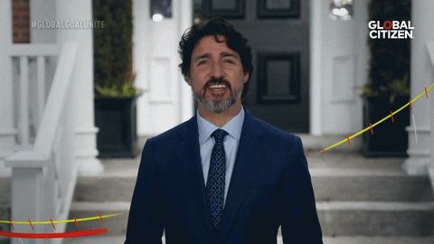Justin Trudeau GIF by Global Citizen - Find & Share on GIPHY