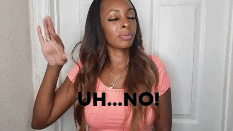 Go Away No GIF by The Hair Shield - Find & Share on GIPHY