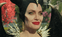Angelina Jolie Maleficent Smile Gif