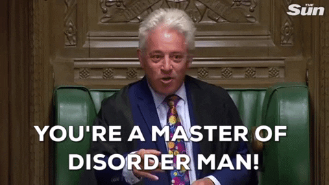 Youre A Master Of Disorder Man GIFs - Get the best GIF on GIPHY