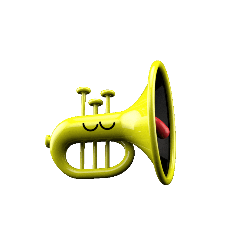 Yelling Shout Out Sticker by Lolly Studio for iOS & Android | GIPHY