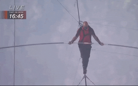Tight Rope GIFs - Get the best GIF on GIPHY