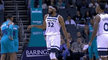 High Five Minnesota Timberwolves GIF by NBA - Find & Share on GIPHY