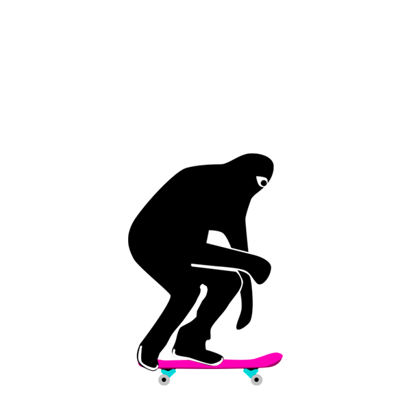 Skate Skateboarding Sticker for iOS & Android | GIPHY