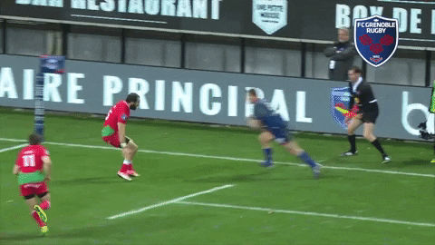 Try Dive GIF by FCG Rugby - Find & Share on GIPHY