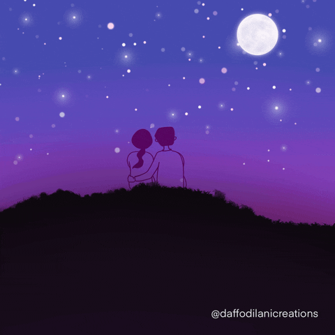 Night Sky Animated Gif