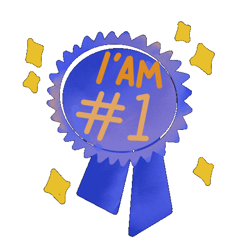 Encouraging First Place Sticker for iOS & Android | GIPHY