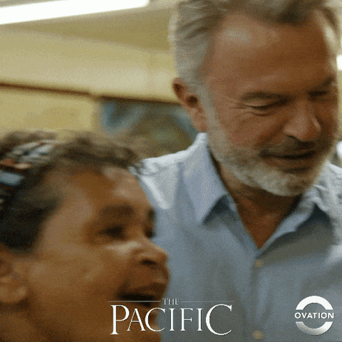 Cuddle With Sam Neill GIFs - Get the best GIF on GIPHY