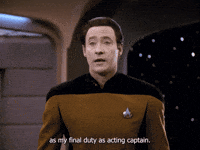 Star Trek Data Gif