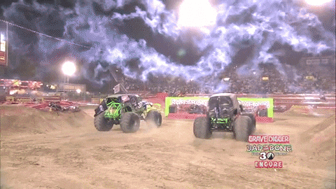 Monster Trucks Grave Digger Bad To The Bone