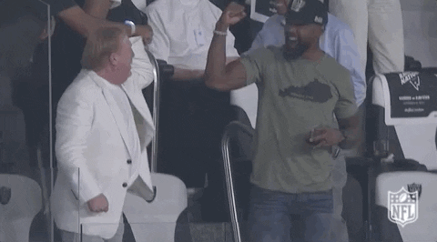 Las Vegas Raiders Football GIF by NFL - Find & Share on GIPHY