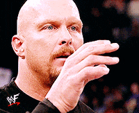 Stone Cold Middle Finger Gif